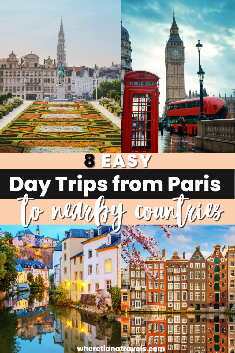 8 Easy Day Trips from Paris (to other countries in Europe) | Where ...