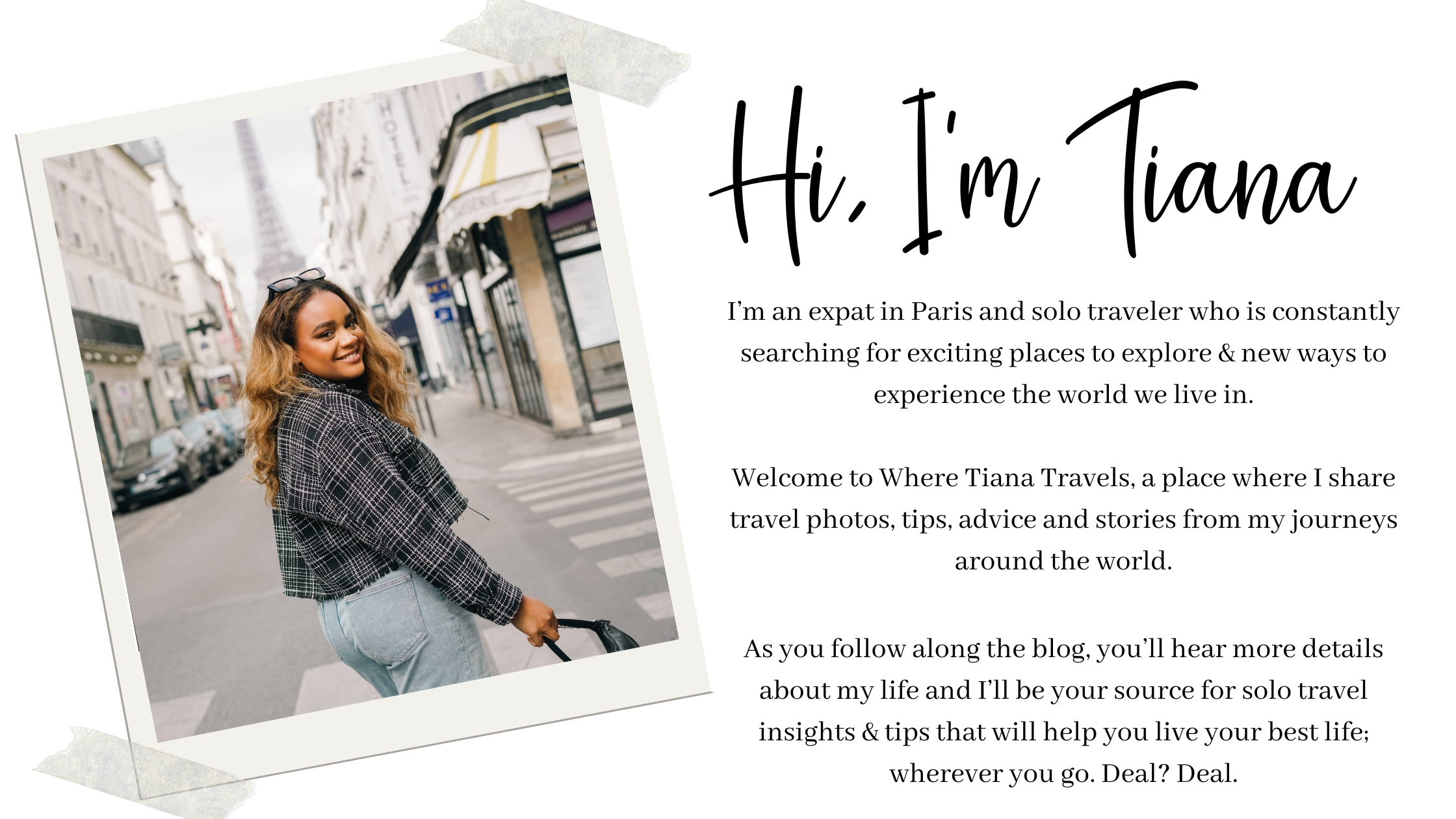 Where Tiana Travels | A girl's guide to traveling the world