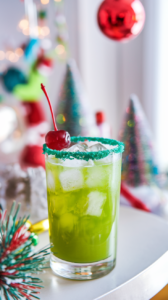 The Grinch Cocktail | Where Tiana Travels