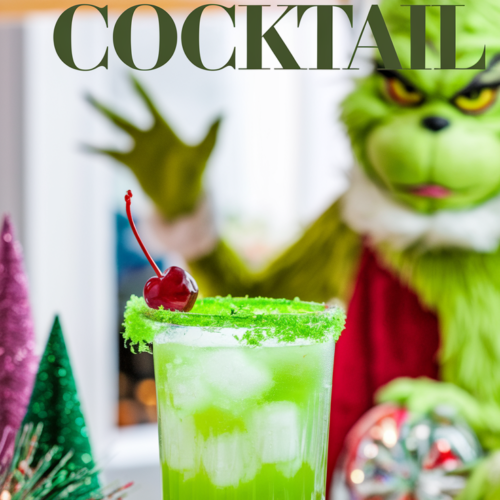 The Grinch Cocktail | Where Tiana Travels