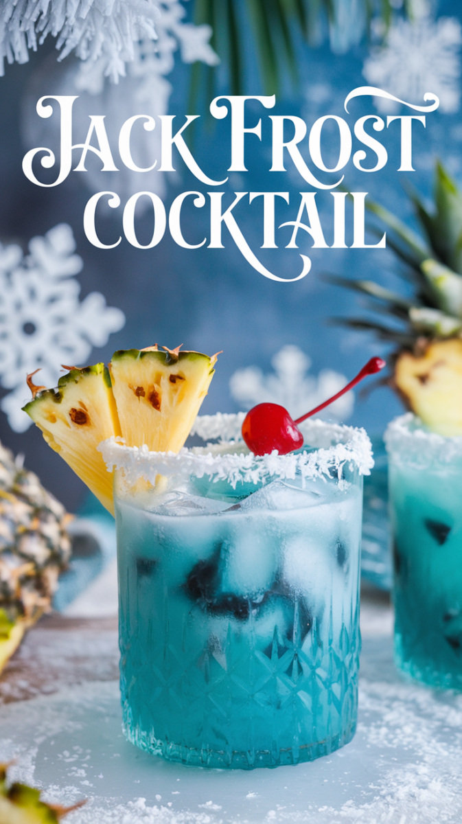 Jack Frost Cocktail | Where Tiana Travels