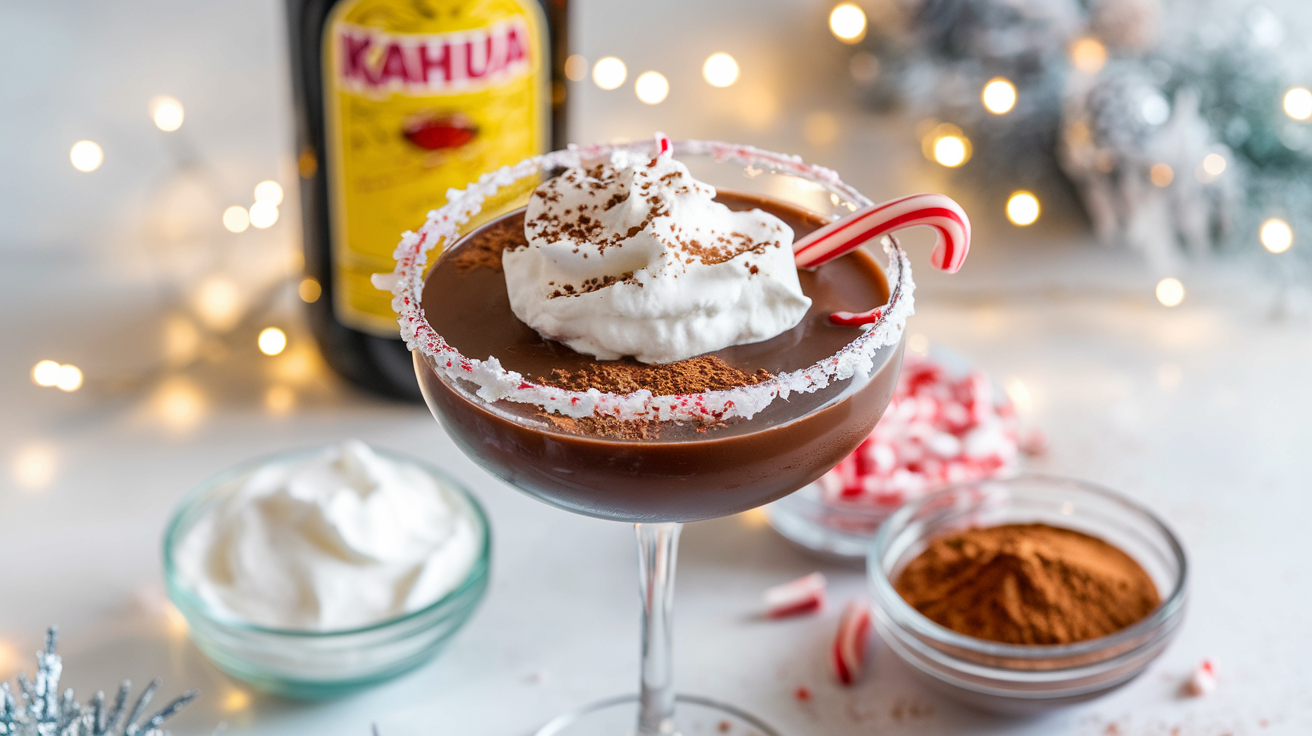 Peppermint Mocha Martini | Where Tiana Travels