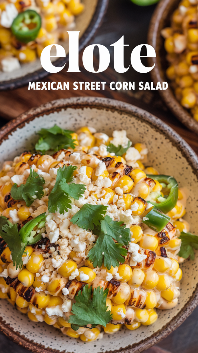 Elote Mexican Street Corn Salad | Where Tiana Travels