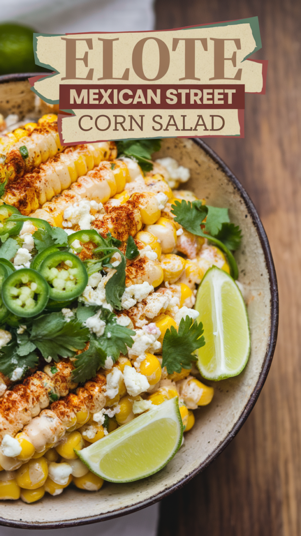 Elote Mexican Street Corn Salad | Where Tiana Travels