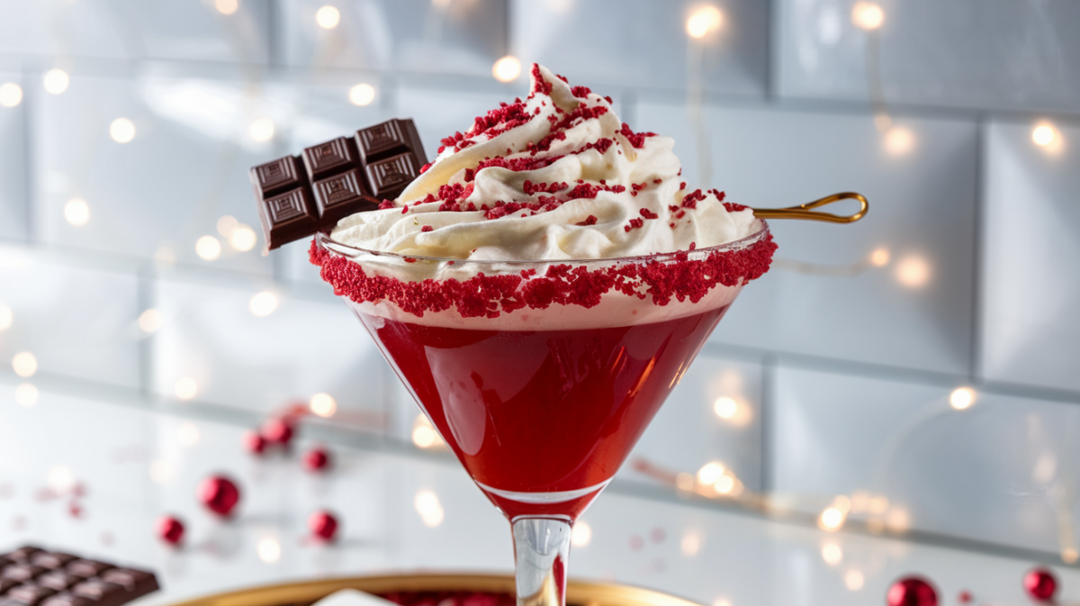 Red Velvet Martini | Where Tiana Travels