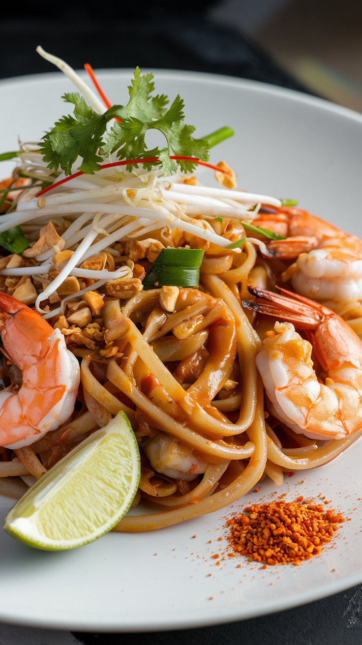 Shrimp Pad Thai | Where Tiana Travels