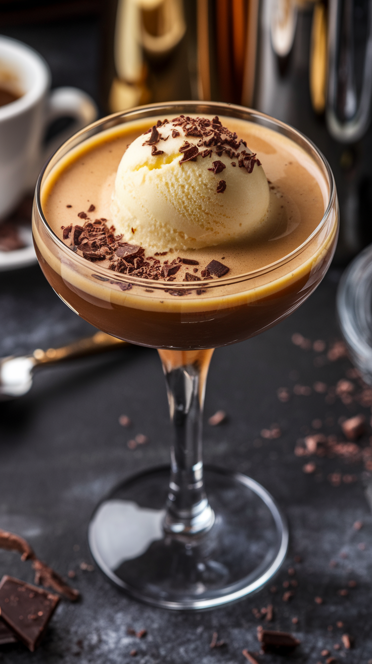 Espresso Affogato Martini | Where Tiana Travels
