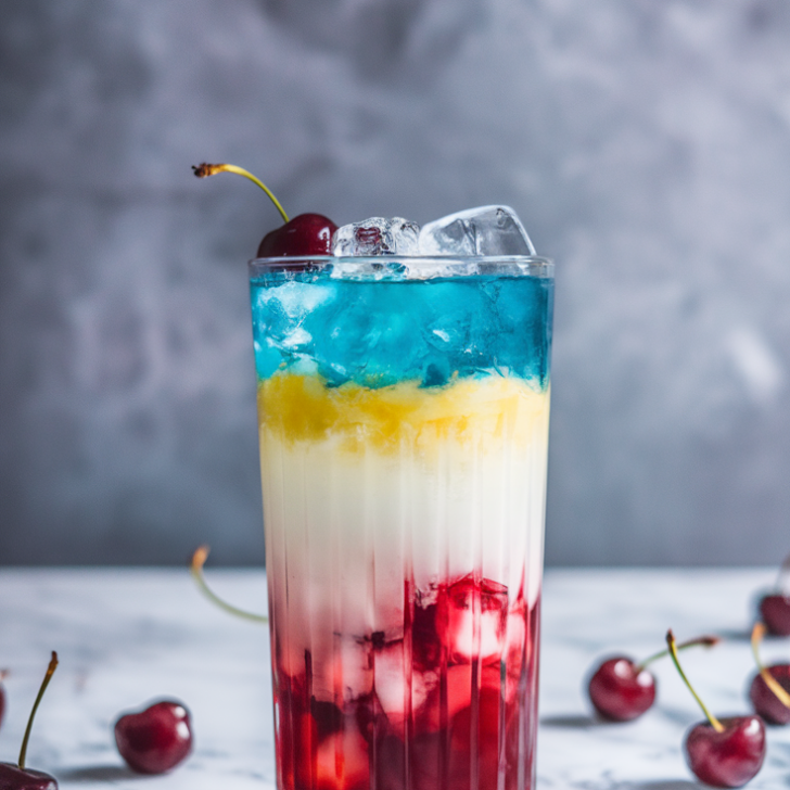 Bomb Pop Cocktail | Where Tiana Travels