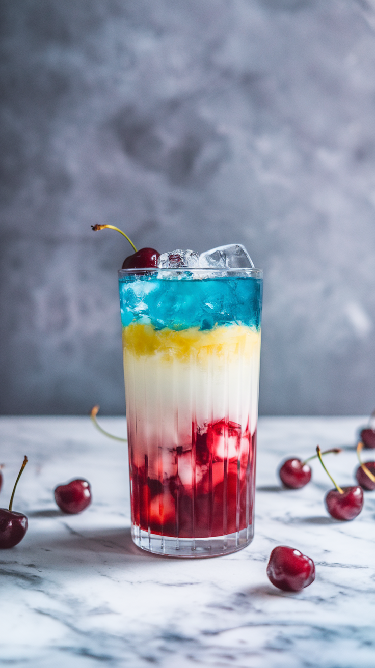 Bomb Pop Cocktail | Where Tiana Travels