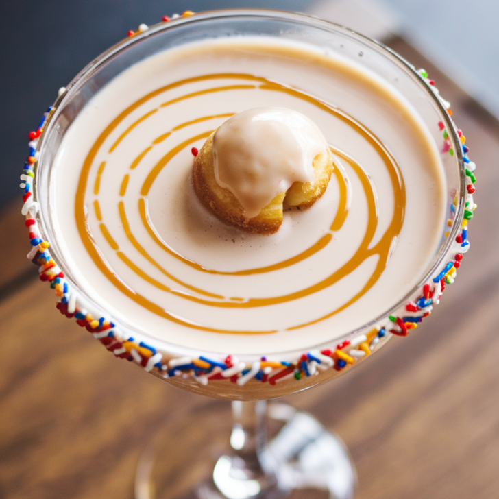 Glazed Donut Martini | Where Tiana Travels