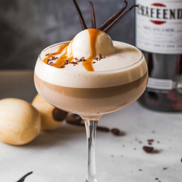 French Vanilla Espresso Martini | Where Tiana Travels