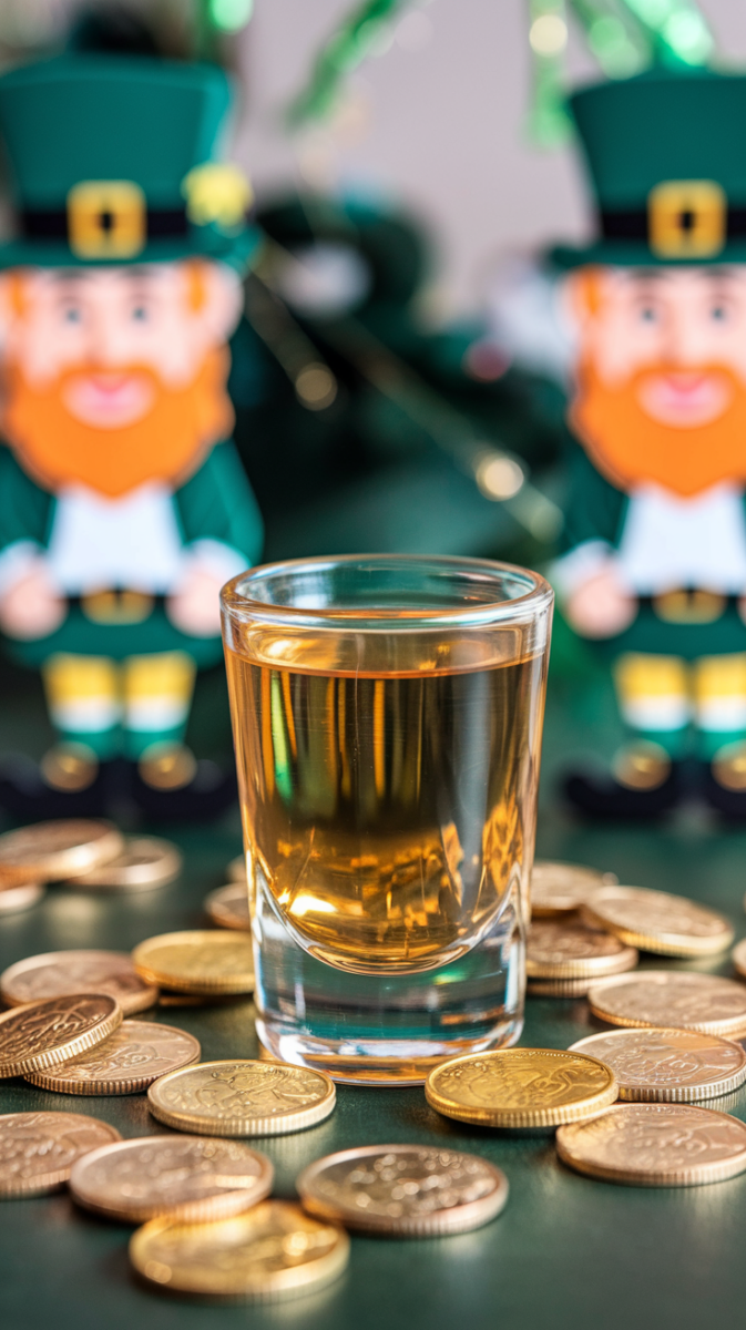 'Pot of Gold' Butterscotch Shots | Where Tiana Travels