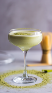 Creamy Matcha Martini | Where Tiana Travels