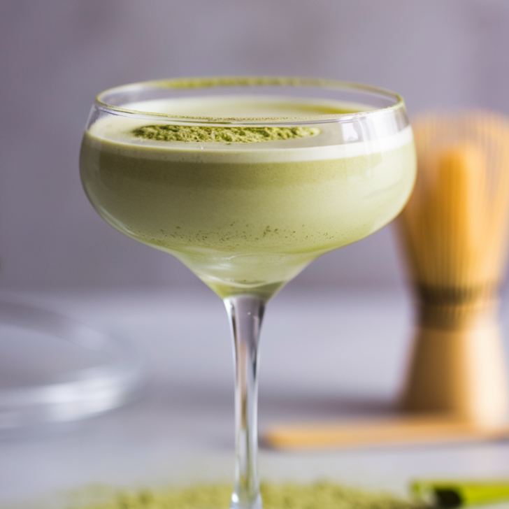 Creamy Matcha Martini | Where Tiana Travels