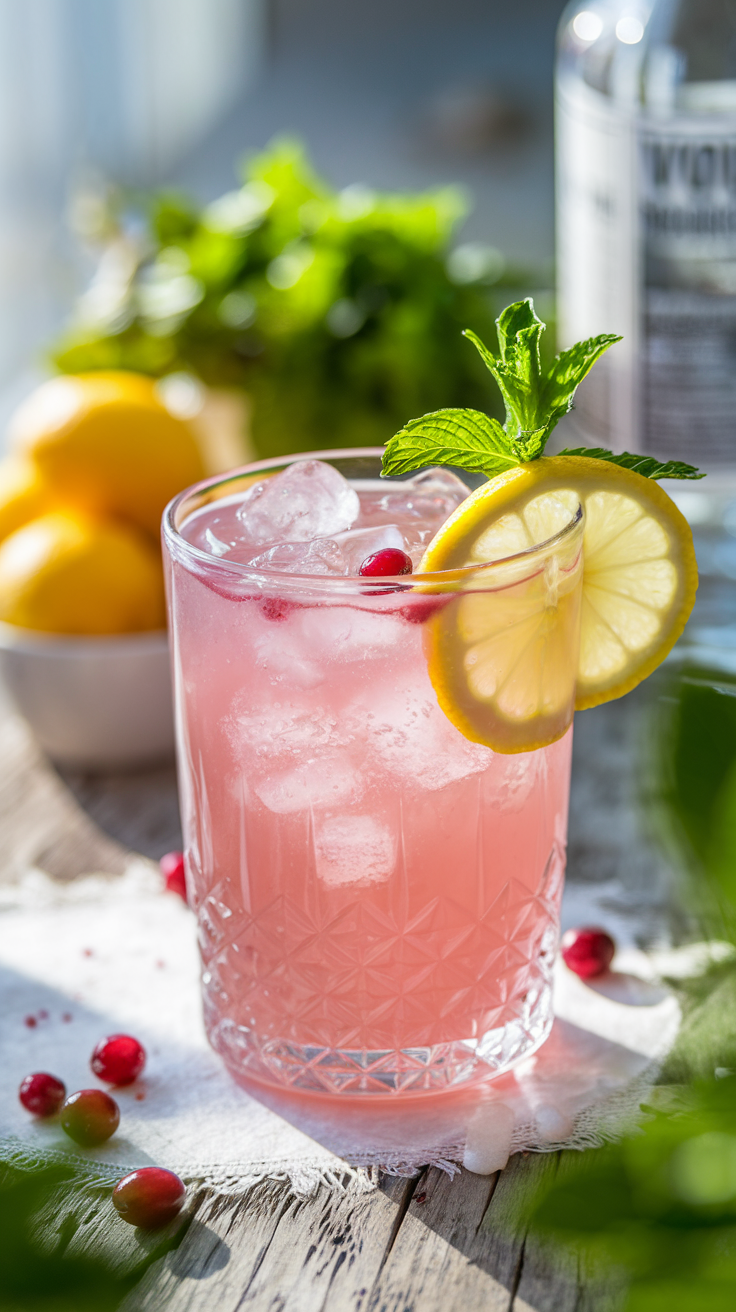 Spiked Pink Lemonade Cocktail | Where Tiana Travels