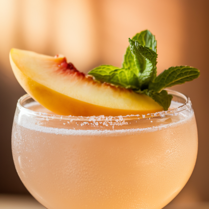 White Peach Martini | Where Tiana Travels